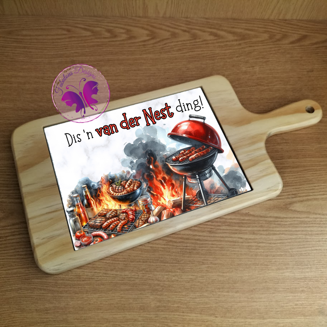 Personalized Platter / Braai Plate – Fabulous Designs