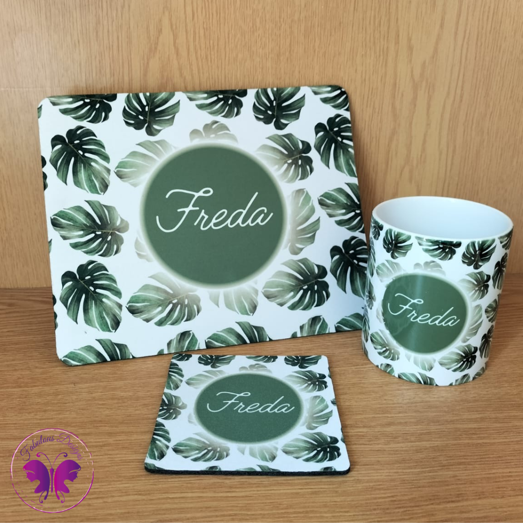 Personalized Office Set (with white mug) – Fabulous Designs